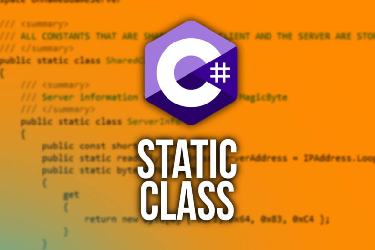 C Programming With Unity Static Classes
